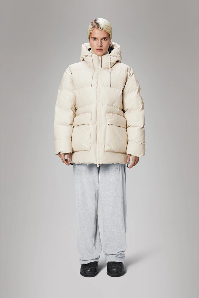 Rains Alta Puffer Cargo Jacket | King's Cross