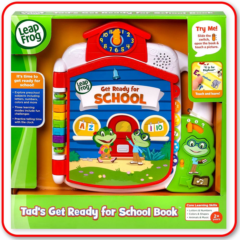 Leap Frog - Tad's Get Ready for School Book | Bramalea City Centre