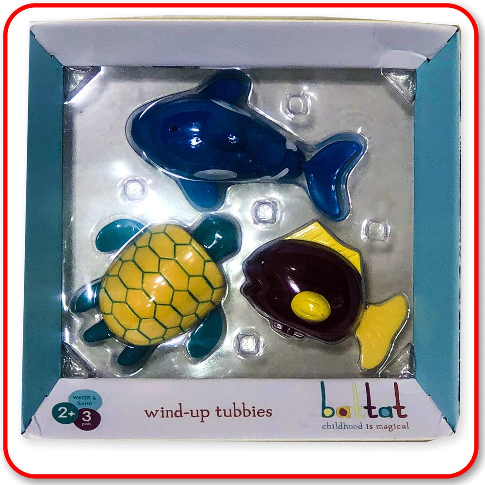 BATTAT - Wind-Up Bath Friends : Fish, Dolphin, and Turtle | Bramalea ...