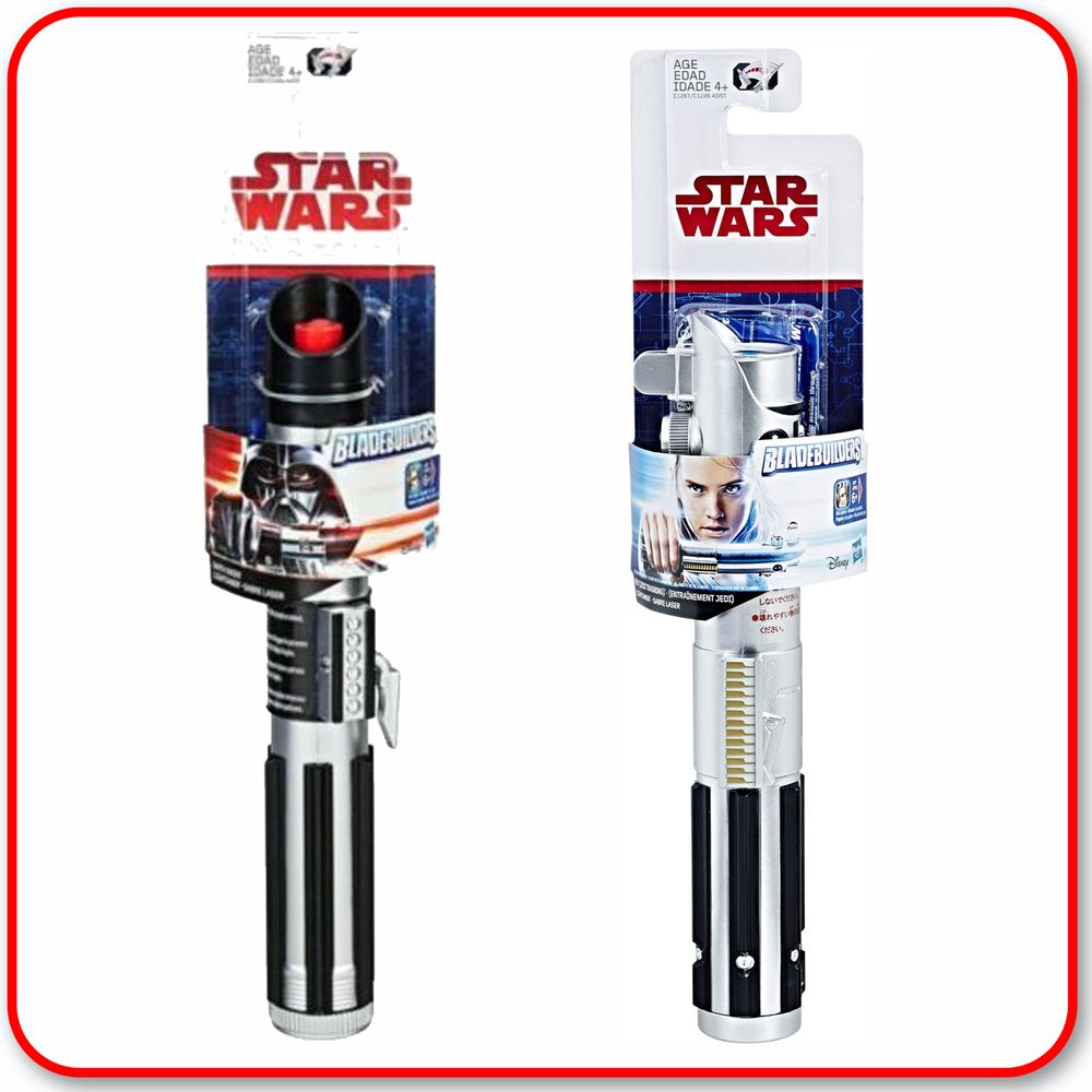Hasbro Star Wars - Lightsaber 2 Pack - Darth Vader / Rey Jedi Training ...