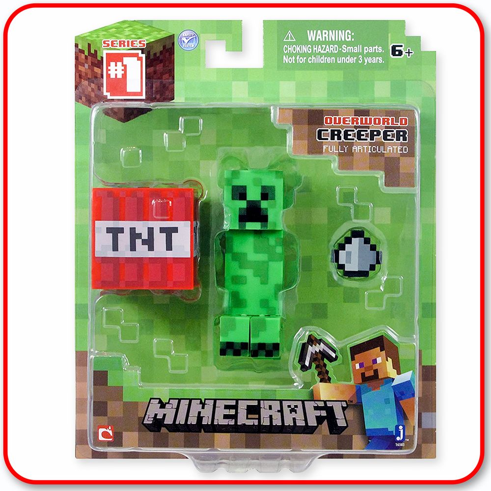 Jazwares Minecraft - Overworld Creeper Figure | Bramalea City Centre