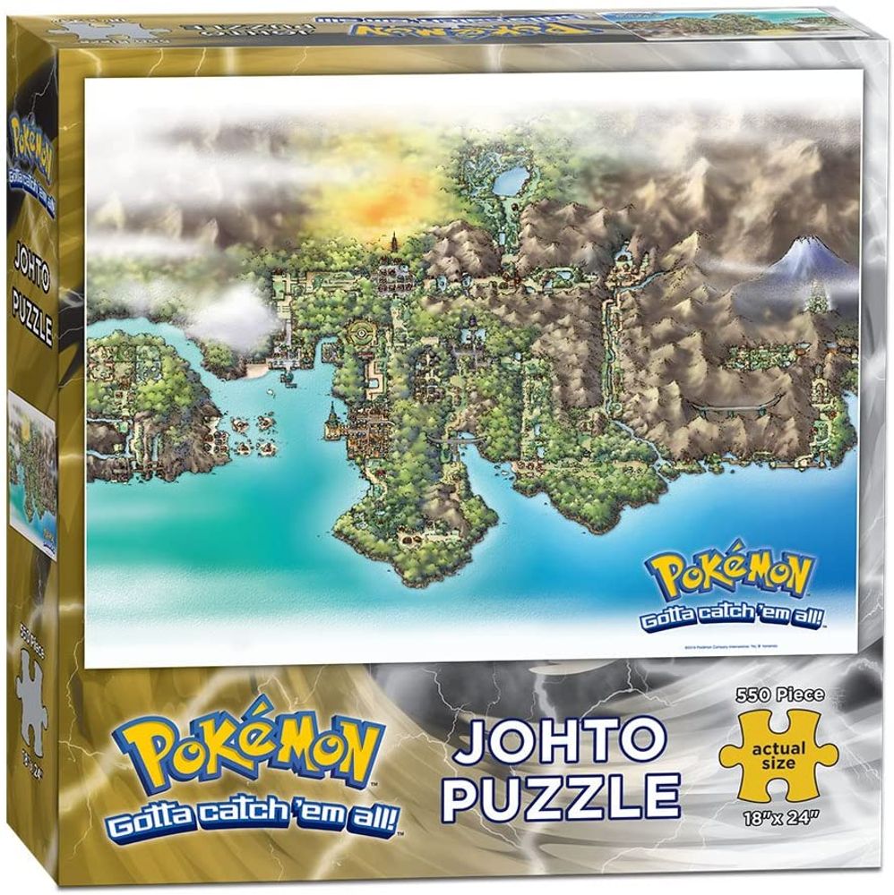 Pokemon Johto Map