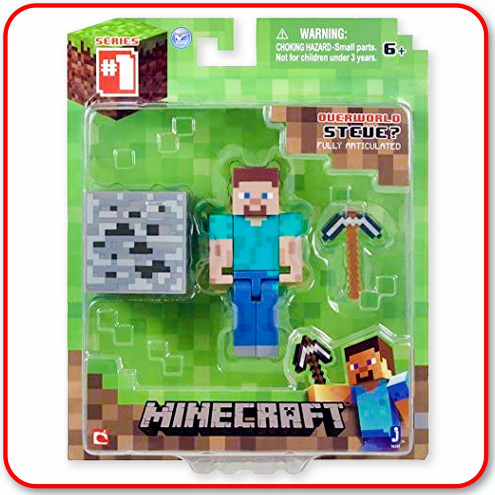 Jazwares Minecraft - Overworld Steve? Figure | Bramalea City Centre