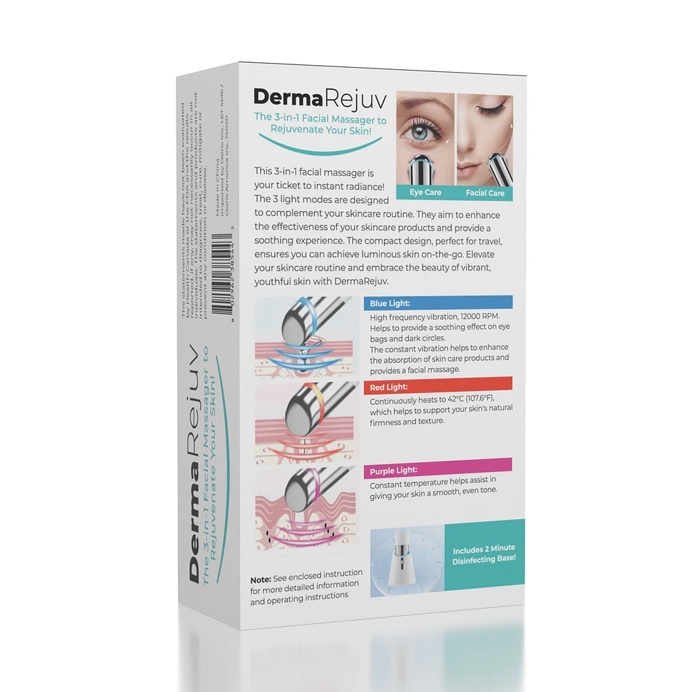 DermaRejuv: Korean 3-In-1 Facial Massager | Coquitlam Centre