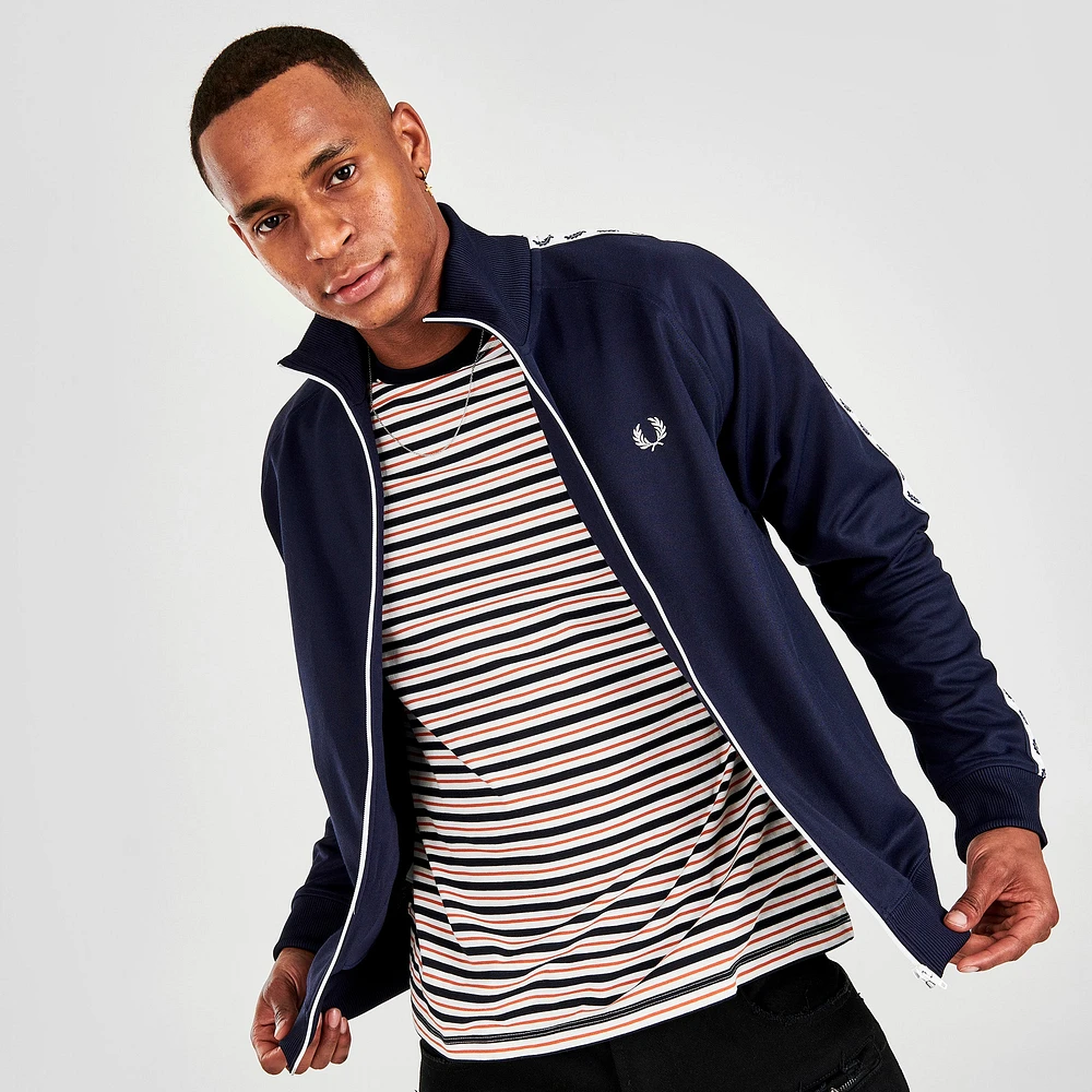 Fred Perry Taped Track Jacket / Carbon Blue | Bramalea City Centre