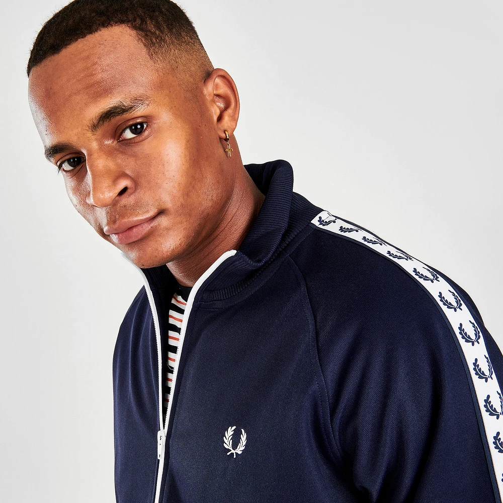 Fred Perry Taped Track Jacket / Carbon Blue | Bramalea City Centre