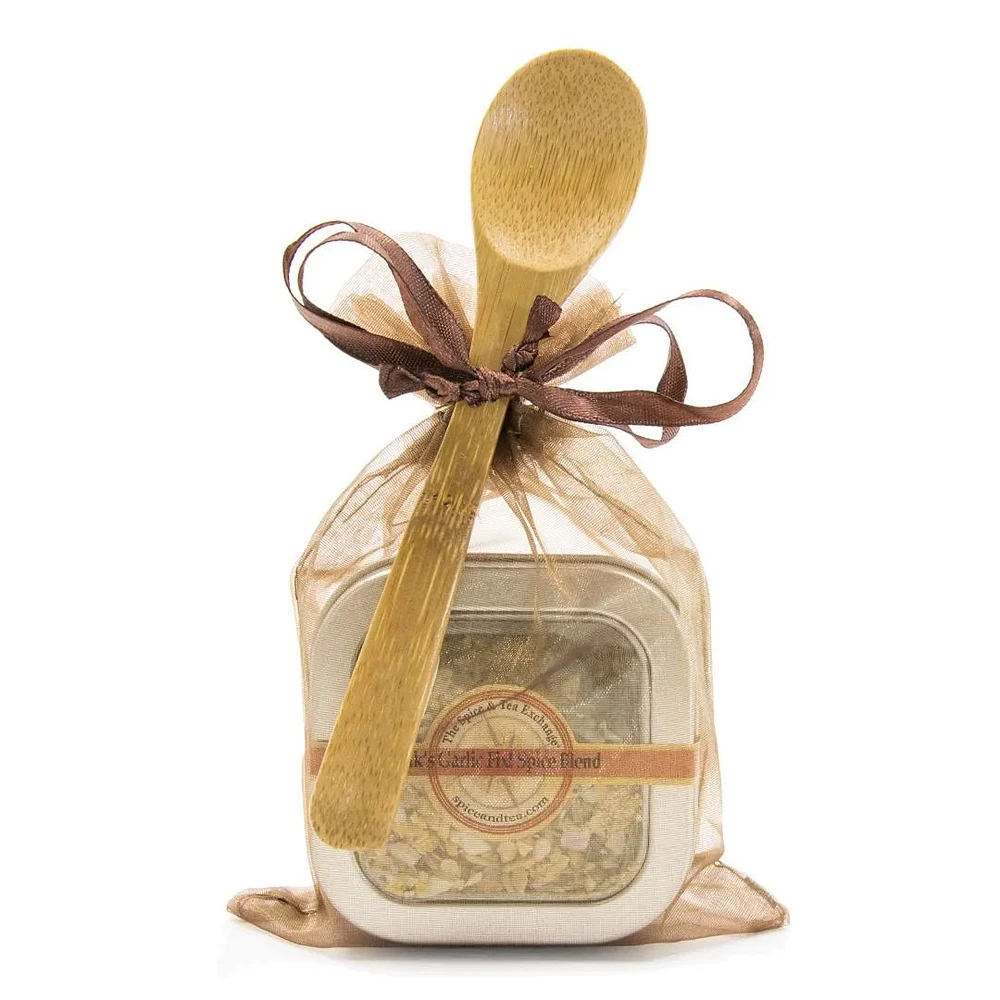 The Spice & Tea Exchange Vik's Garlic Fix Spice Blend - Spice Tin with ...