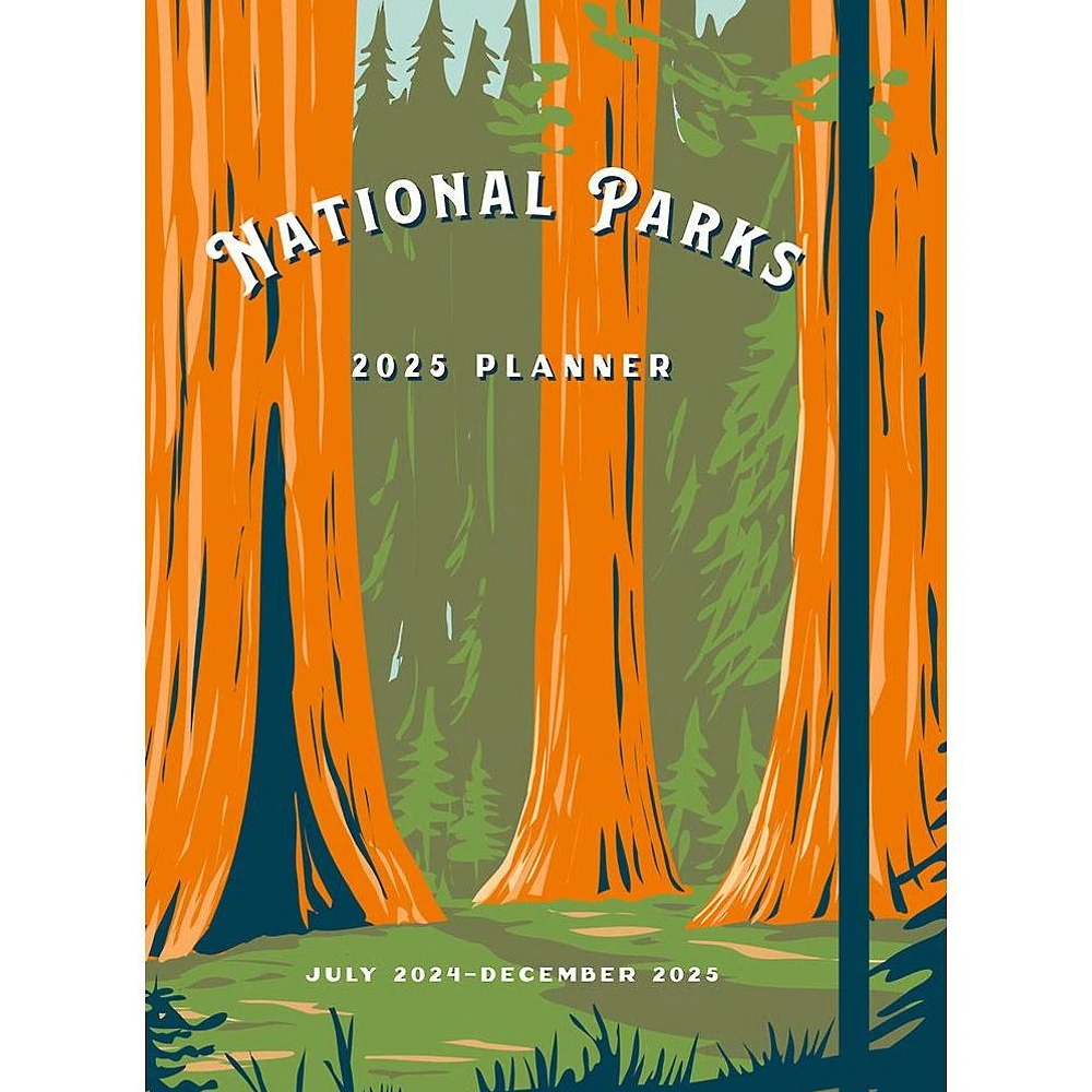 Rock Point National Parks 2025 Weekly Planner: July 2024 - December ...