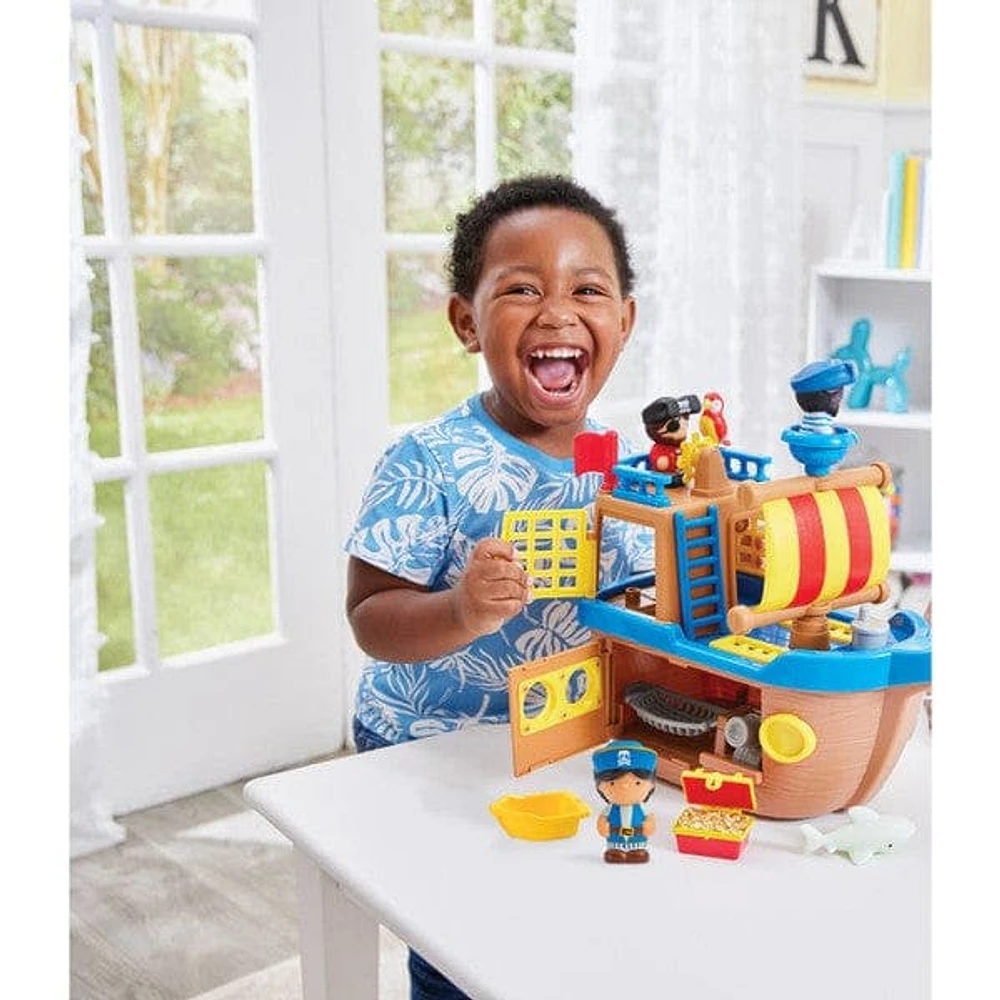 Epoch Everlasting Play Kidoozie Rockin' Pirate Ship Playset | Mall of ...