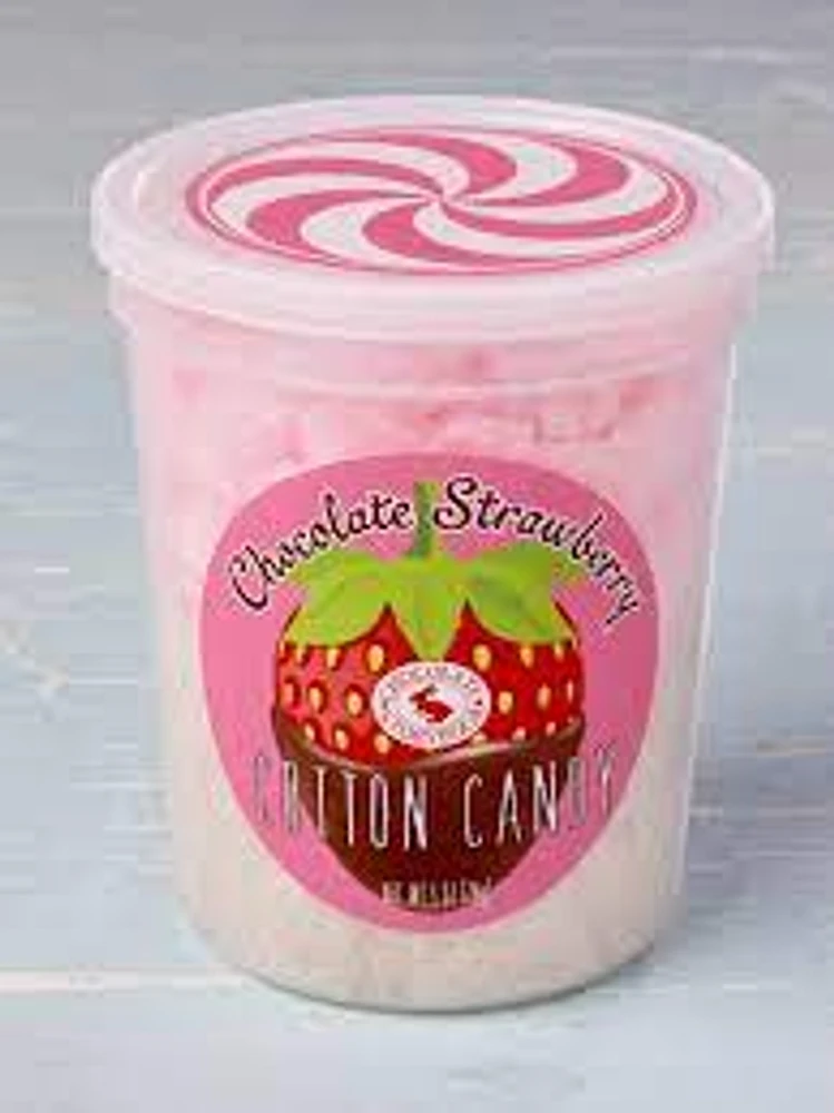 Fairy Tale Cotton Candy Chocolate Covered Strawberry Gourmet Cotton ...