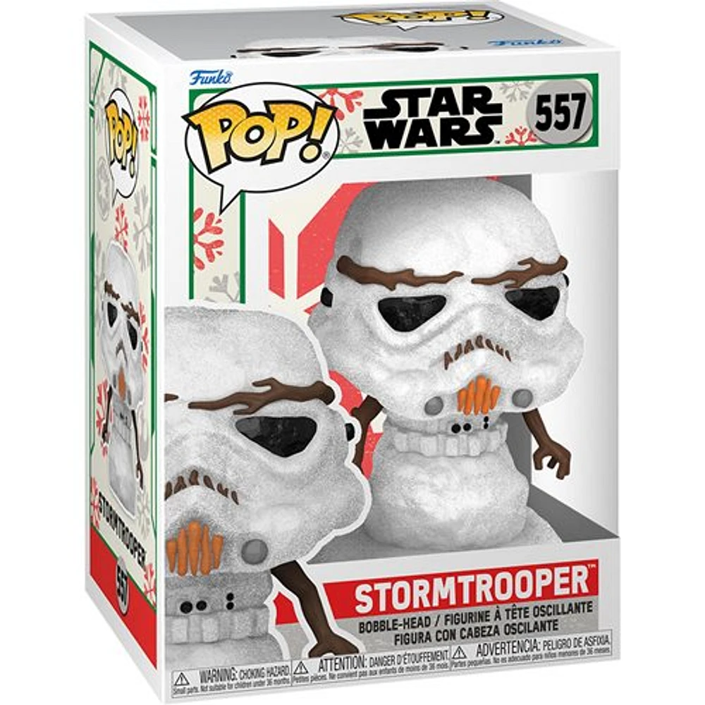 Funko Star Wars Holiday - Stormtrooper Snowman Funko Pop! | Mall of ...