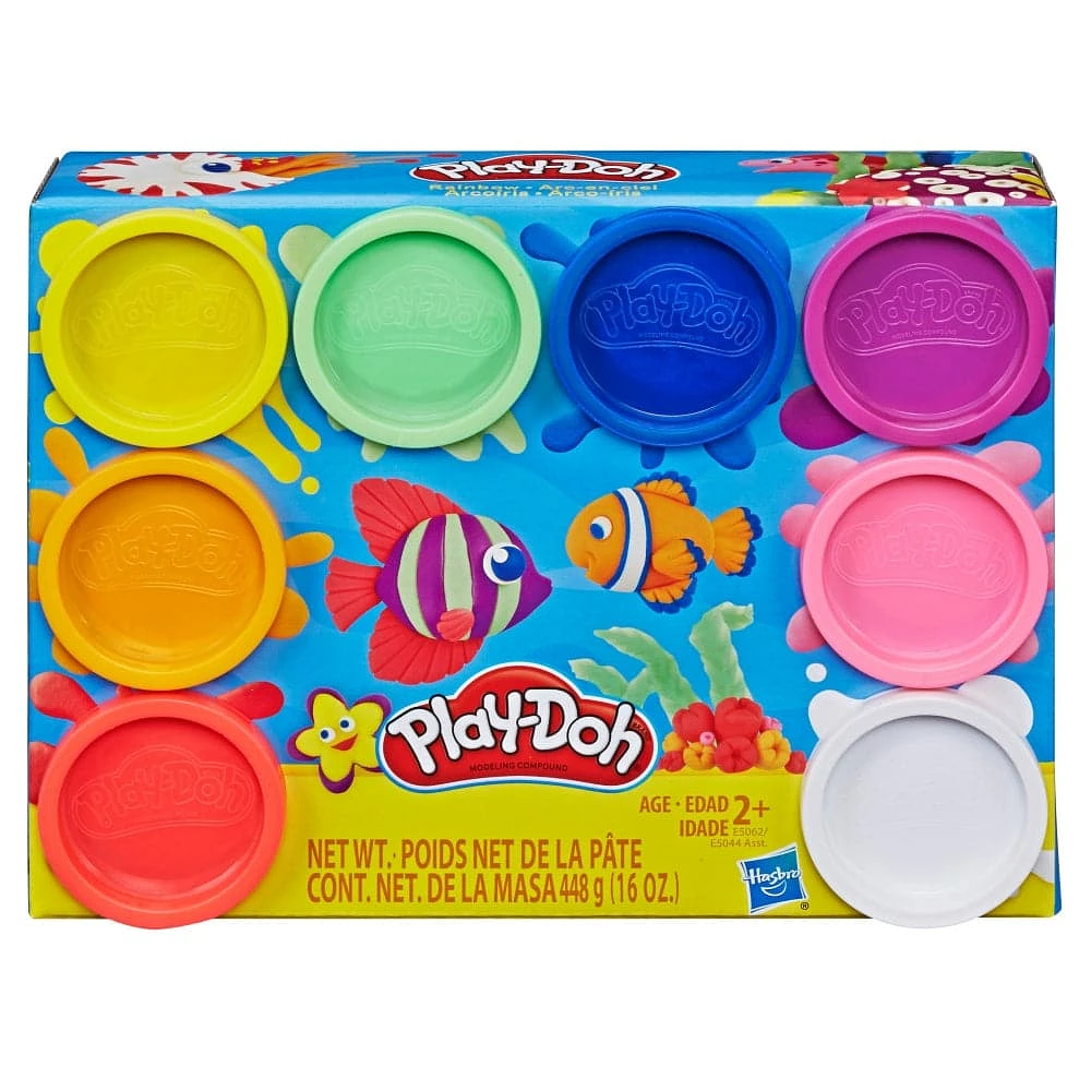Hasbro Play-Doh 2 oz. 8 Pack of Cans - Assorted Colors | Mall of America®