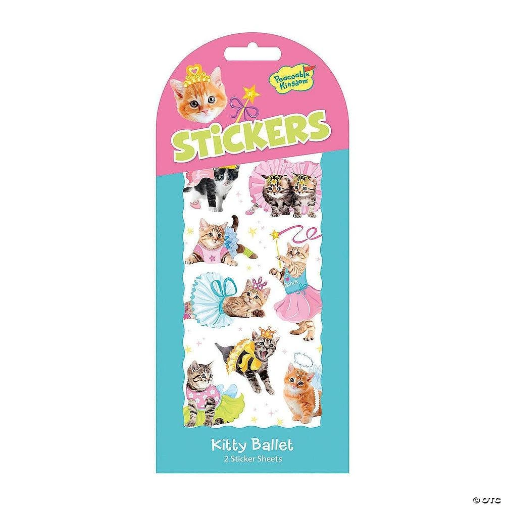 Peaceable Kingdom Sticker Pack - Kitty Ballet | Mall of America®