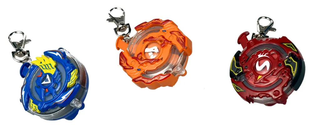 Super Impulse World's Coolest Beyblade Battle Dome Keychain Assorted ...