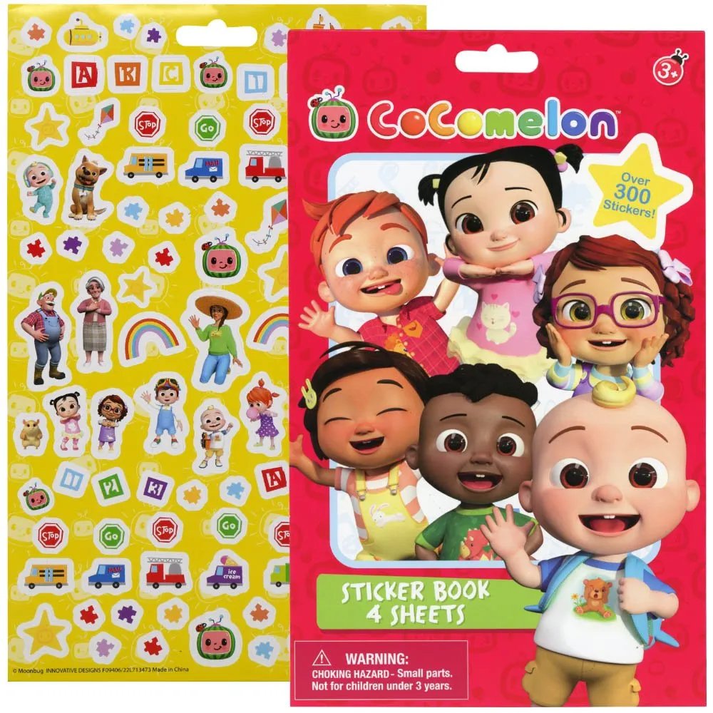 United Party Cocomelon Sticker Pad 4 sheet | Mall of America®