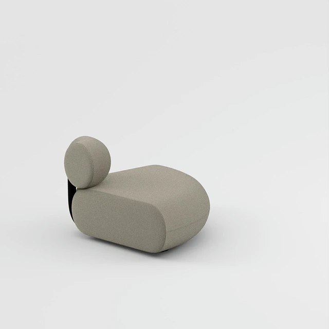 Tom Dixon FAT Sofa Corner Outside Sweeping Module | King's Cross