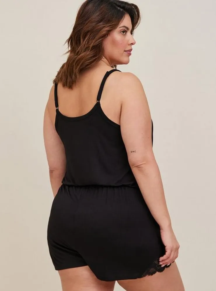 TORRID Super Soft Lace Trim Sleep Romper | Mall of America®