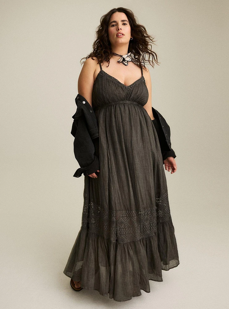 TORRID Festi Lace-Trim Maxi Dress | Mall of America®