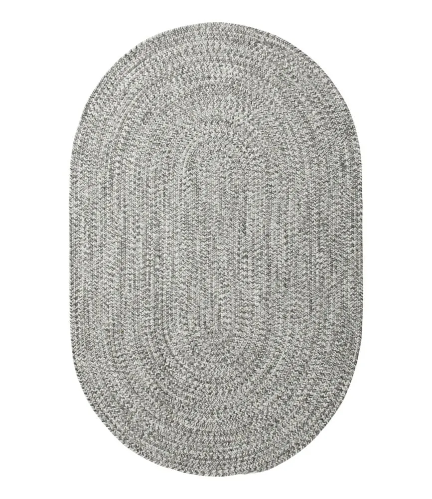 L.L. Bean All-Weather Braided Rug, Concentric Pattern Oval | Mall of ...