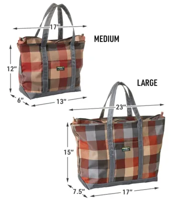L.L. Bean Everyday Lightweight Tote, Plaid | Mall of America®