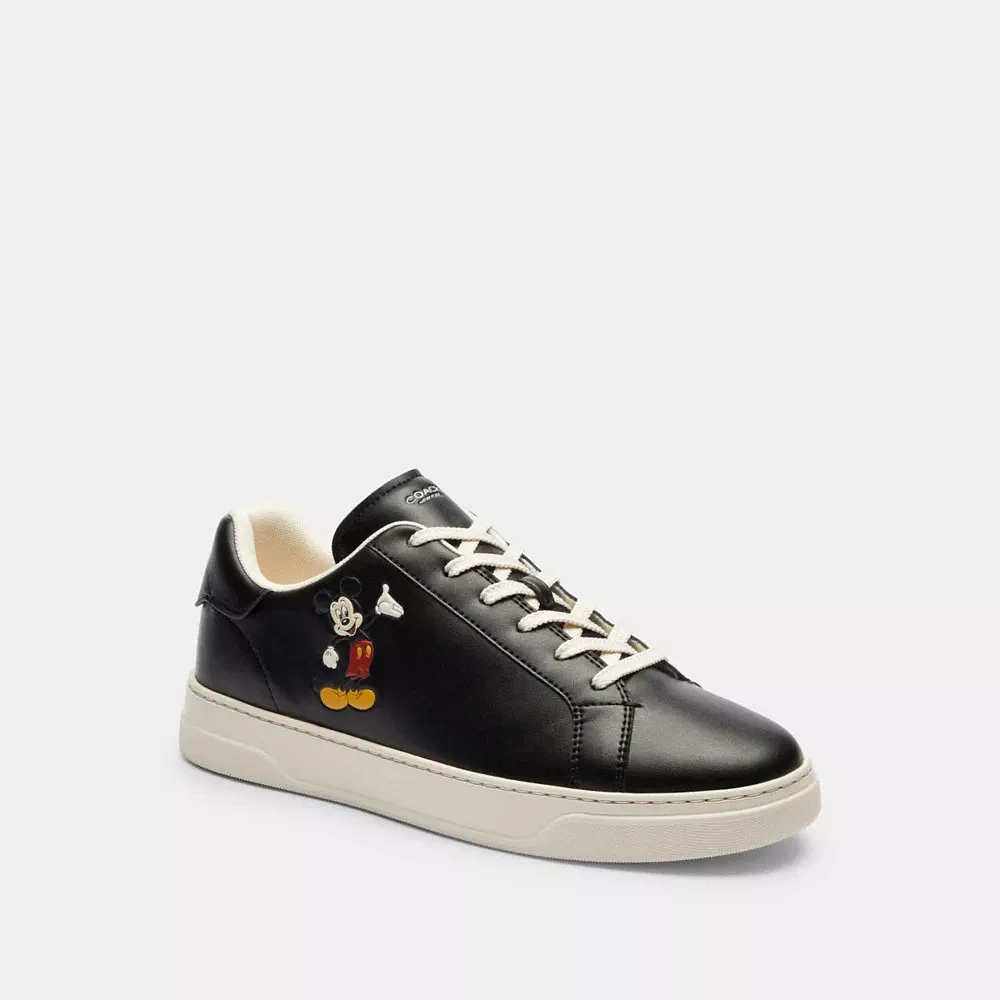 Coach Disney X Coach High Line Sneaker With Mickey Mouse | Arden Fair