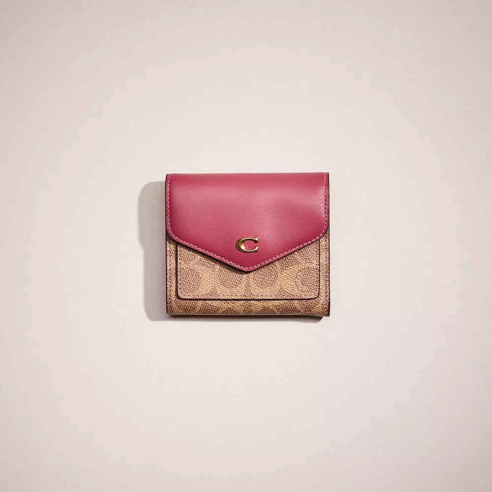 Coach Restored Wyn Small Wallet Colorblock Signature Canvas | Mall of ...