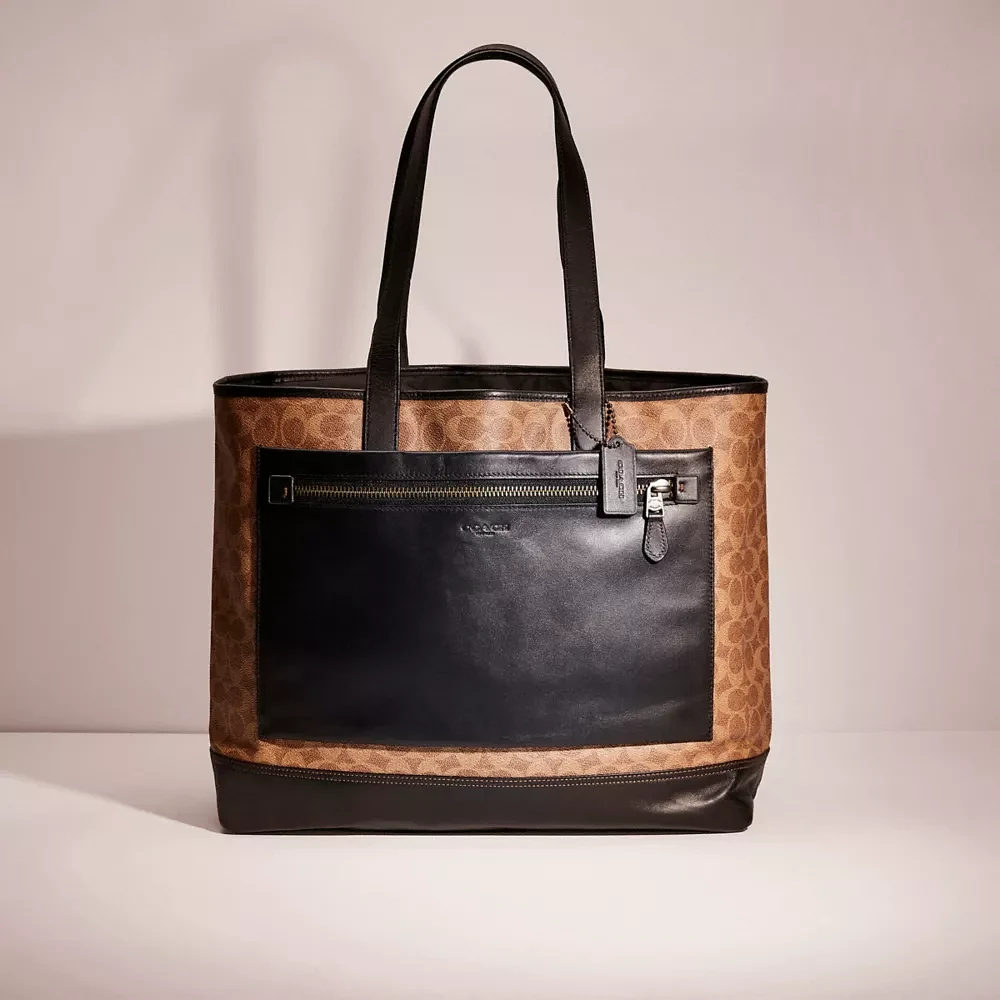 Coach Restored Academy Travel Tote In Signature Canvas | Mall of America®