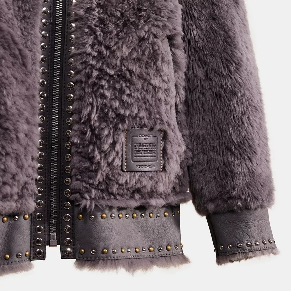Coach Upcrafted Reversible Shearling Hoodie | Mall of America®