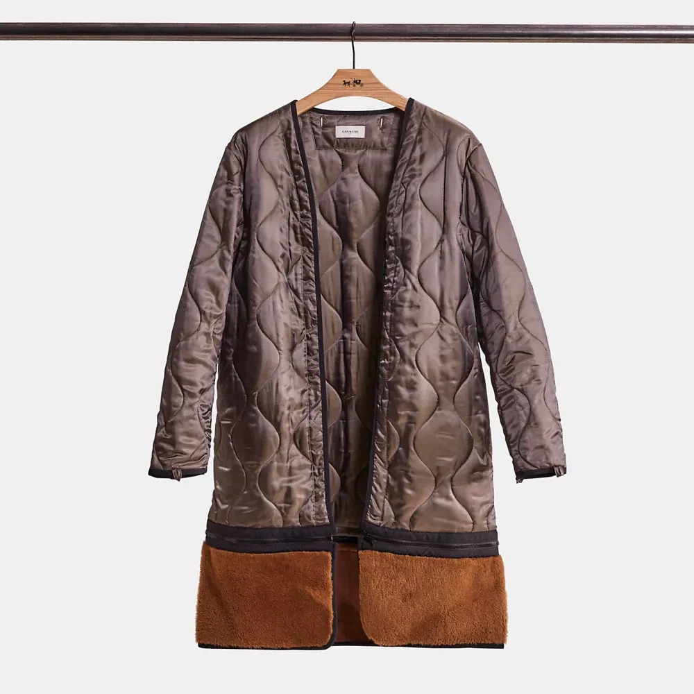 Coach Restored Shearling Convertible Parka | Mall of America®