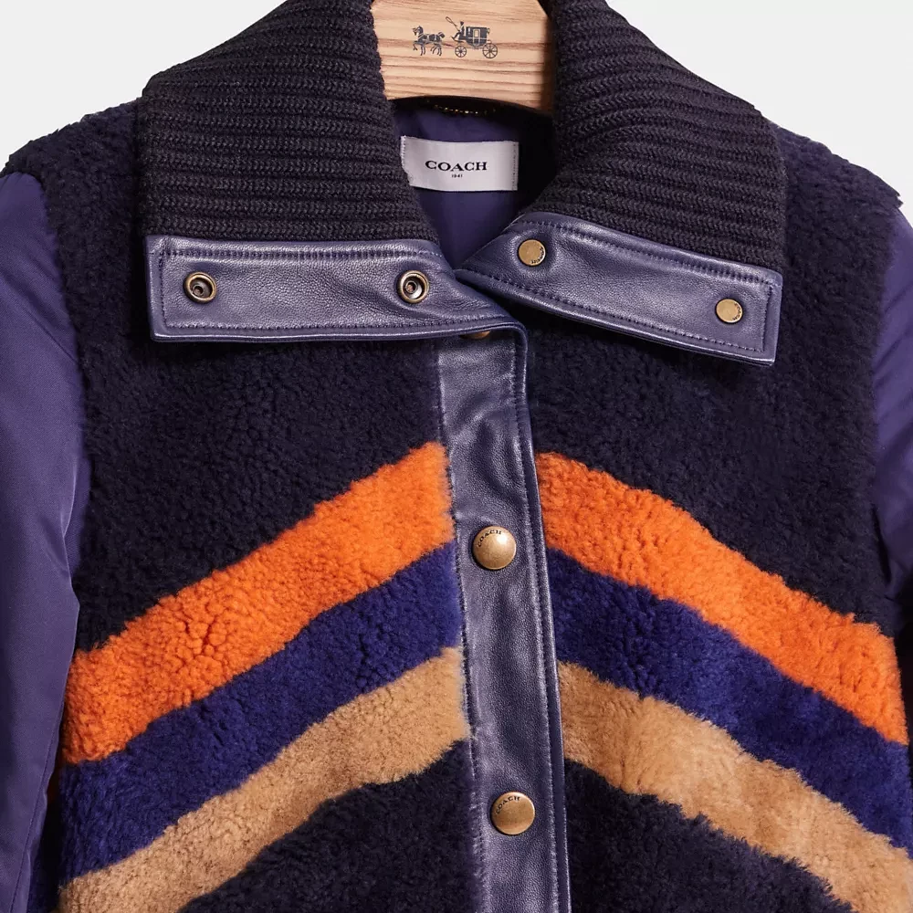 Coach Restored Retro Shearling Jacket | Mall of America®