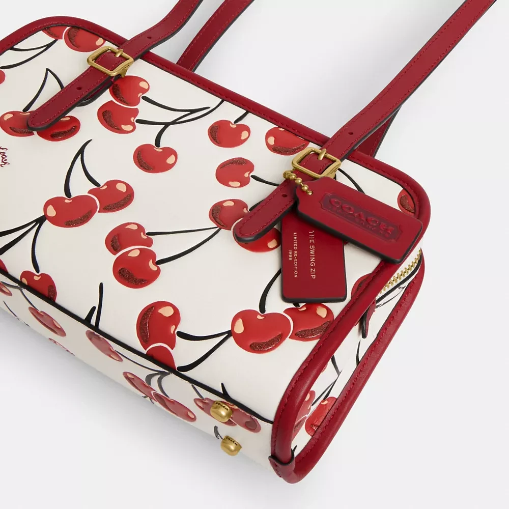 Coach Swing Zip Bag With Cherry Print | Mall of America®