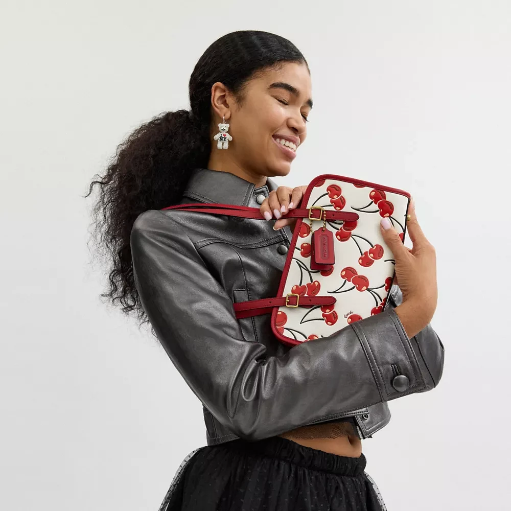 Coach Swing Zip Bag With Cherry Print | Mall of America®