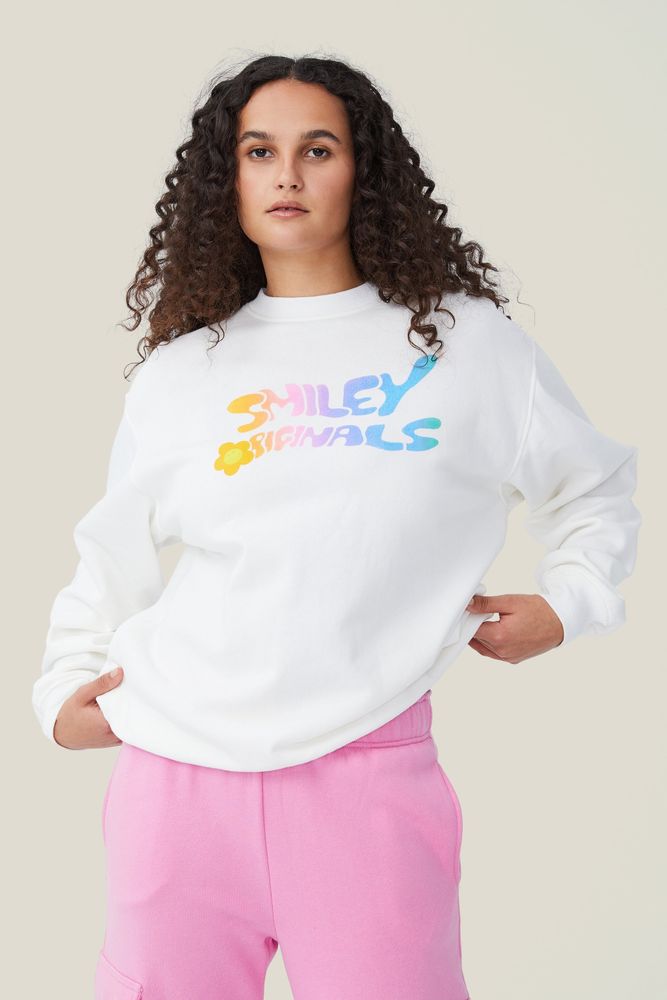 Cotton On Women Smiley Crew Sweatshirt | Mall of America®