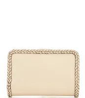 COACH Braided Tabby Medium Leather Wallet | Green Tree Mall
