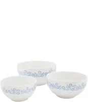 CorningWare 60th Anniversary Cornflower 3-Piece Mixing Bowl Set | Green ...
