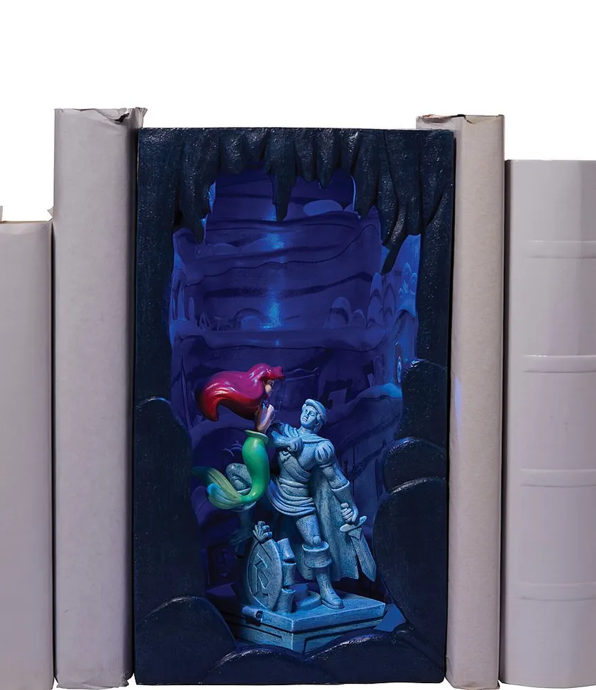 Department 56 Disney Showcase The Little Mermaid Ariel's Secret Grotto Lit Booknook | Green Tree ...