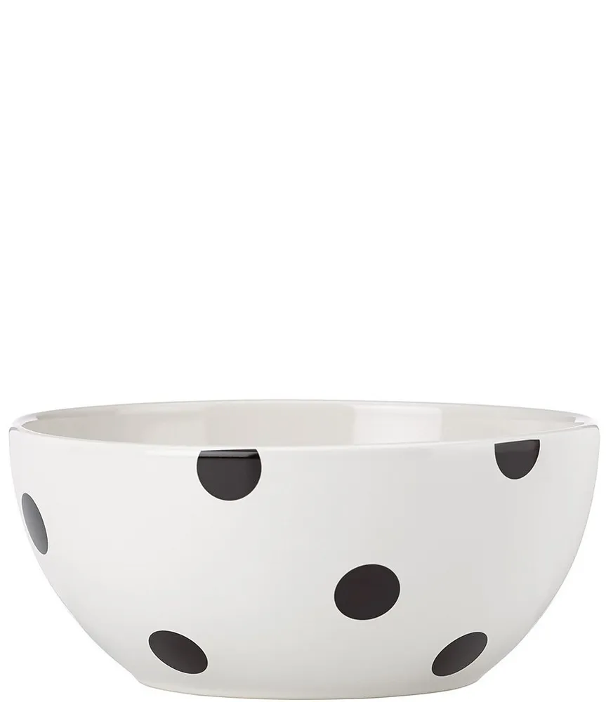 Kate spade new york All in Good Taste Deco Dot Stoneware Serving Bowl ...