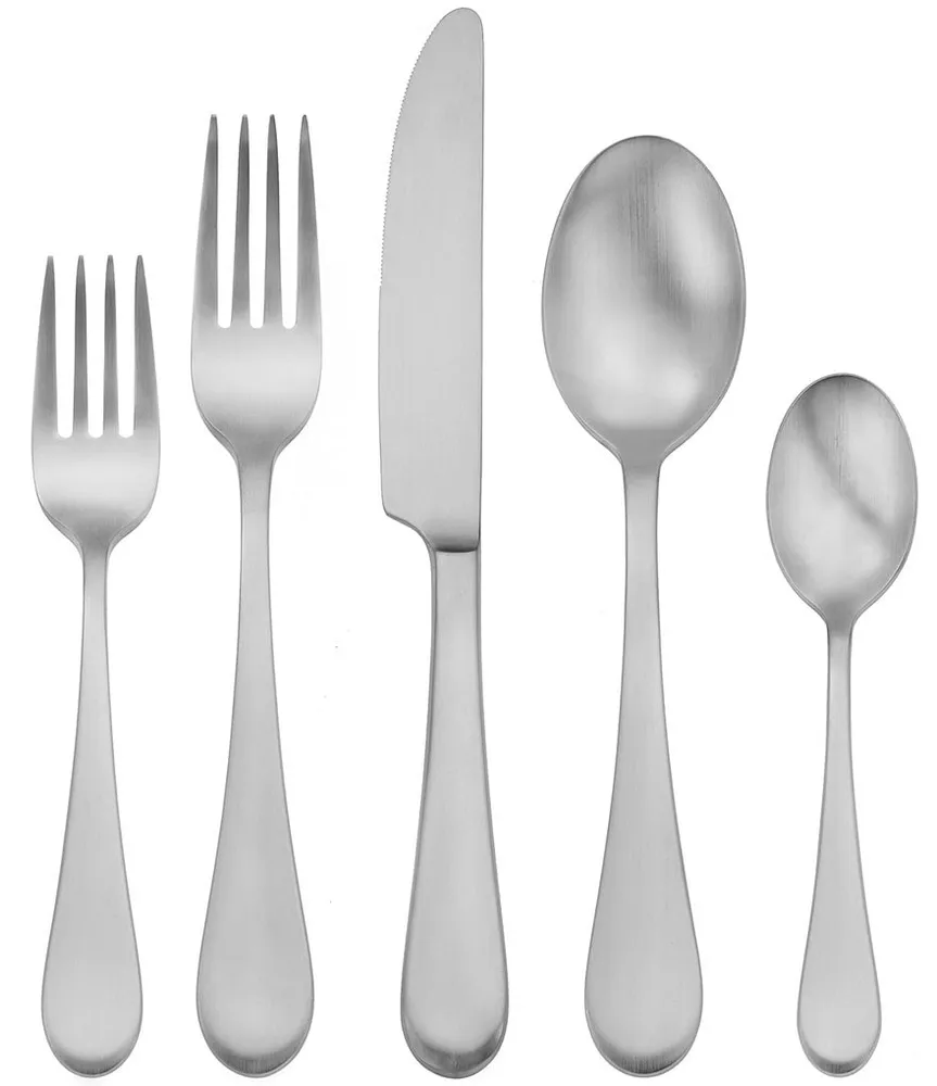 Oneida Satin Icarus 45-Piece Stainless Steel Flatware Set | Green Tree Mall
