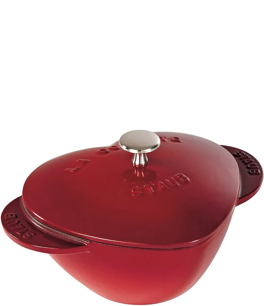 Staub Cast Iron 1.75-Quart Heart Cocotte | Green Tree Mall
