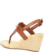 Alex Marie Burdette Thong Wedge Sandals | Alexandria Mall