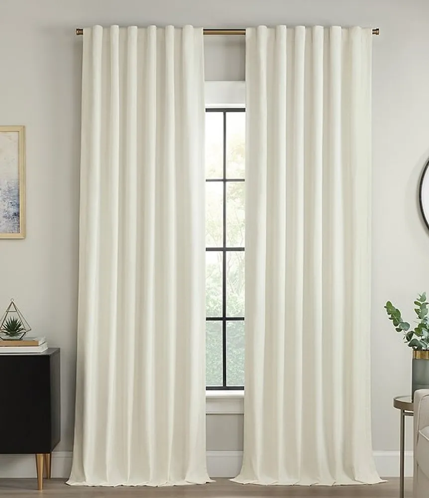 Eclipse Decor AbsoluteZero Total Black Out Davis Drapery Panel Pair ...