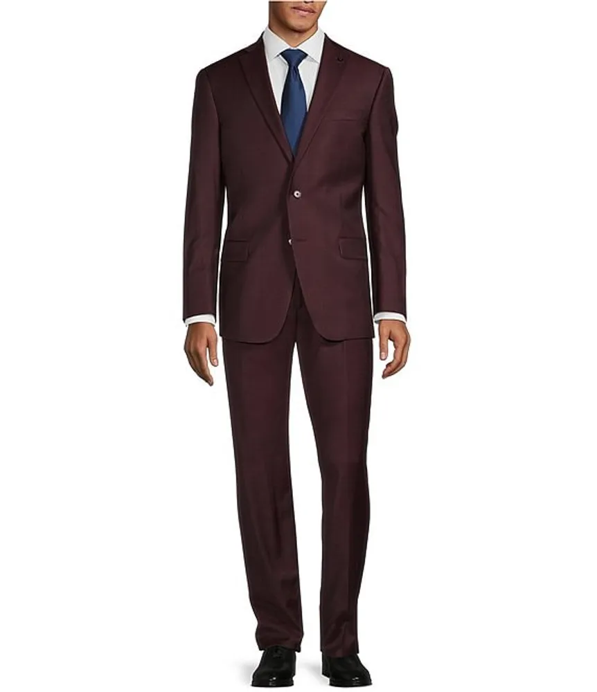 Hart Schaffner Marx Chicago Classic Fit Burgundy Suit | Green Tree Mall