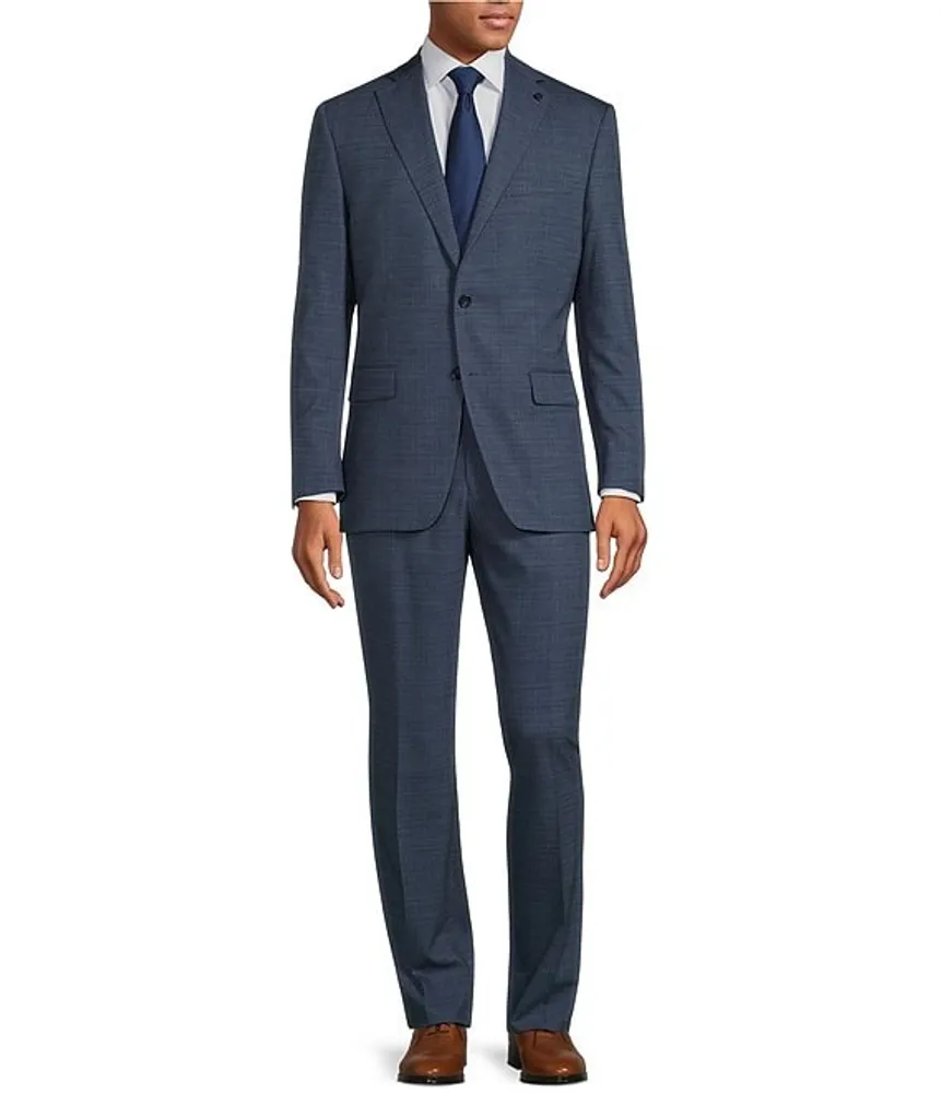 Hart Schaffner Marx Chicago Classic Fit Flat Front Performance Fancy 2-Piece Suit | Hamilton Place