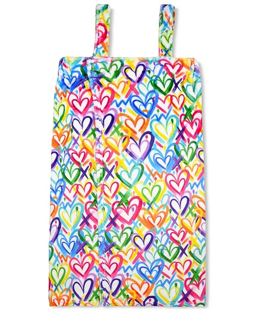 Iscream Little/Big Girls 4-14 Corey Paige Hearts Spa Wrap | Hamilton Place