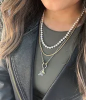 James Avery 14K Medium Spiga Chain Necklace | Hamilton Place