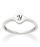 James Avery Petite Signet Initial Ring | Hamilton Place