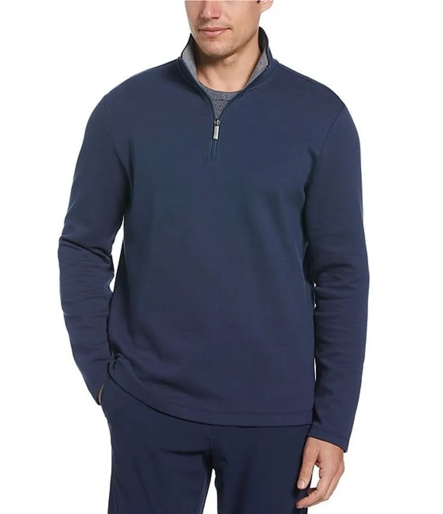 Perry Ellis Scuba Quarter-Zip Pullover | Hamilton Place