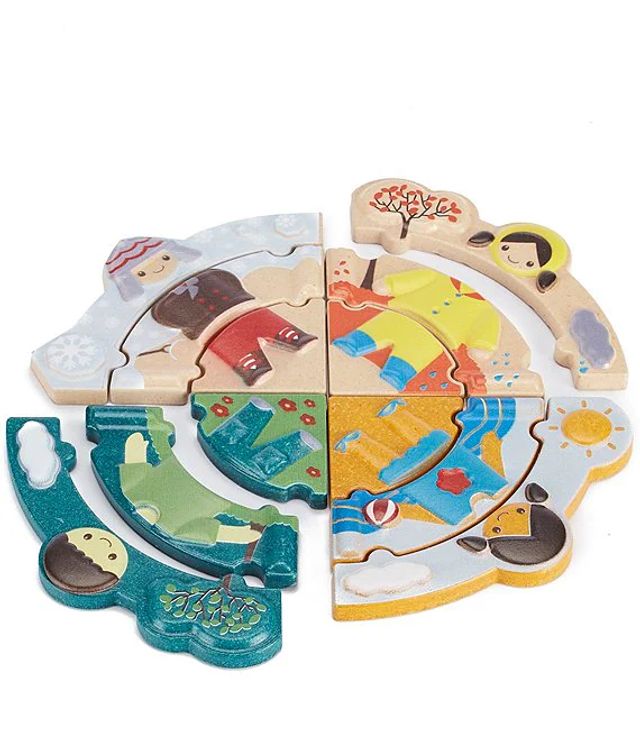 Plan Toys Weather Dress Up Puzzle | Alexandria Mall