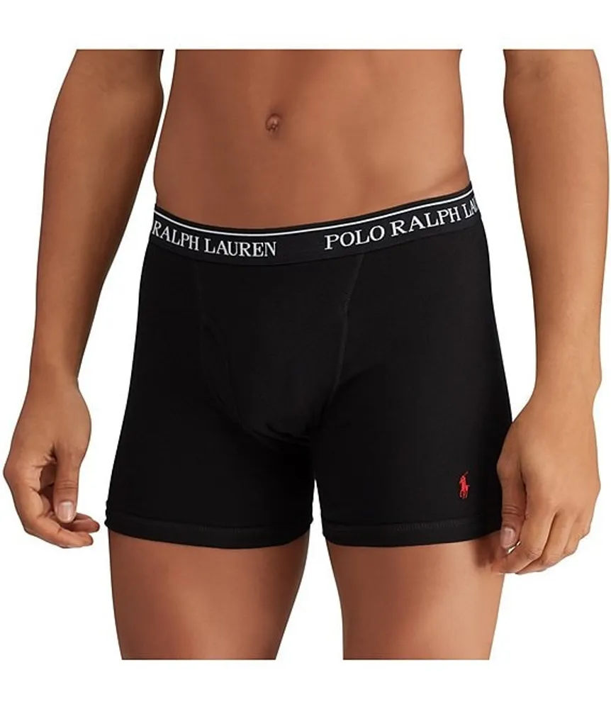 Polo Ralph Lauren Classic Fit Assorted 6#double; Inseam Boxer Briefs 3 ...