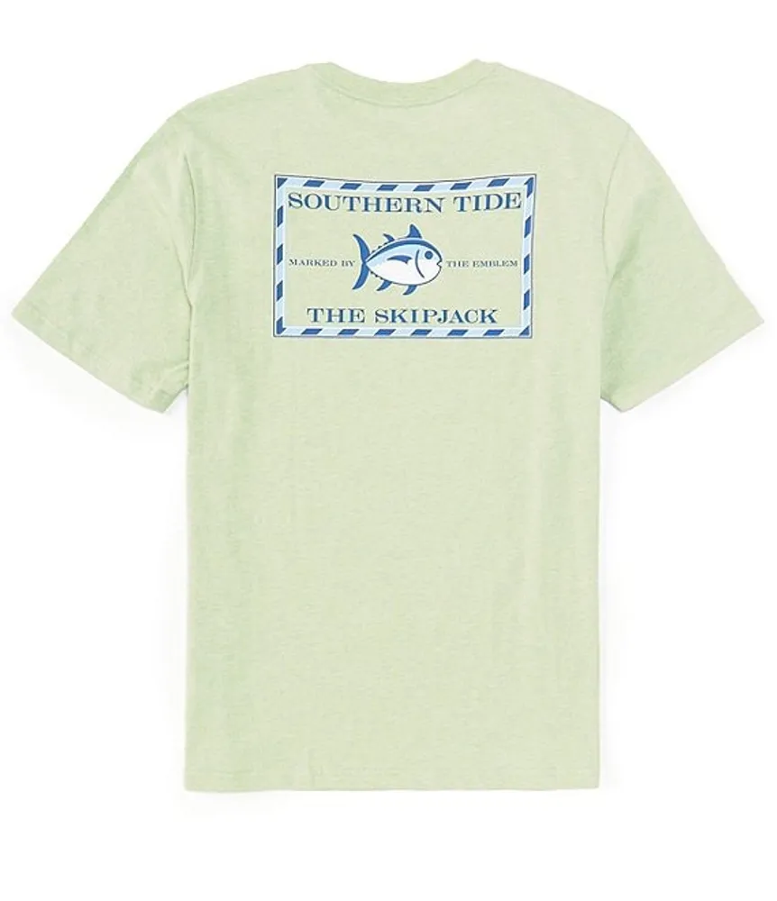 Southern Tide Original Skipjack Heather Short Sleeve Graphic T-Shirt | Hamilton Place